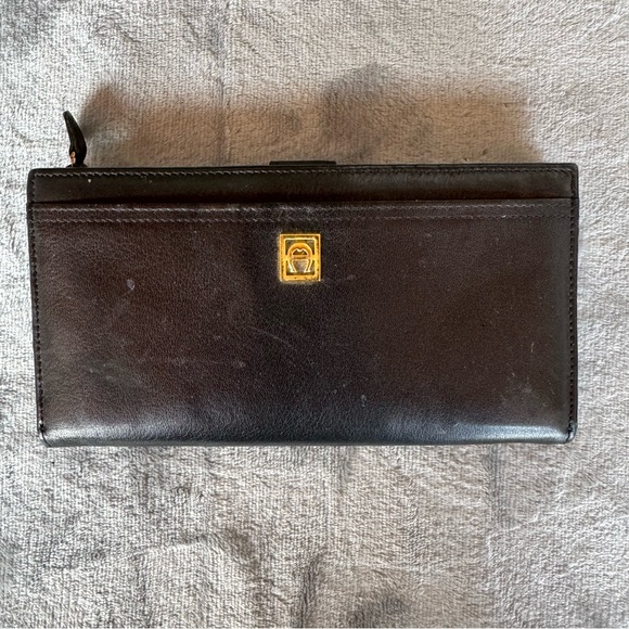 Etienne Aigner | Bags | Vintage Etienne Aigner Black Wallet With ...